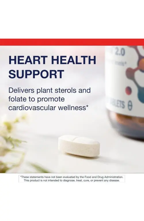 METAGENICS Meta-sitosterol Plant Sterol Complex Cardiovascular Support Supplement 90 Tablets
