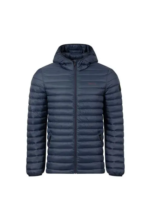 WEIRD FISH Flete Showerproof Padded Jacket - Navy