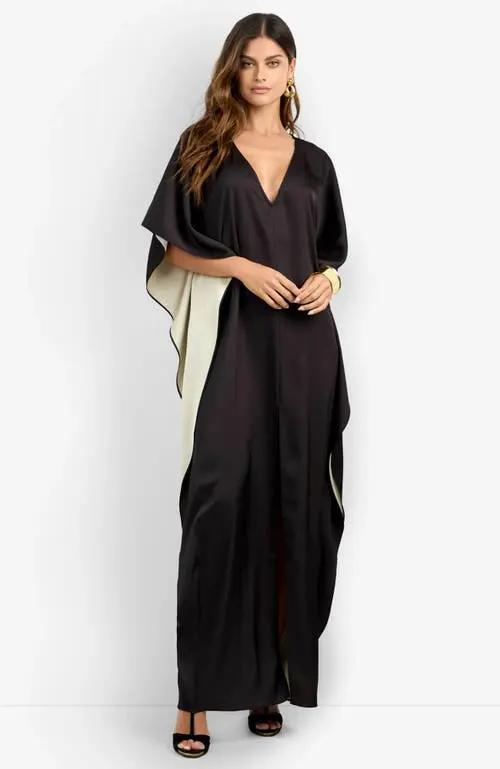 Trina Turk Riva Maxi Dress - Black