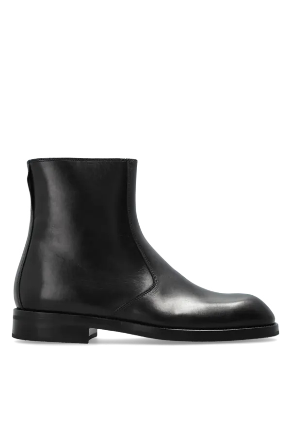 LEMAIRE Leather Ankle Boots