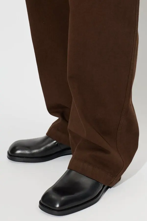 LEMAIRE Leather Ankle Boots
