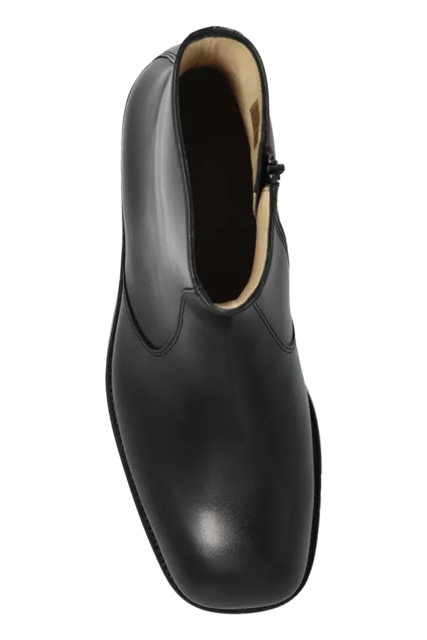 LEMAIRE Leather Ankle Boots