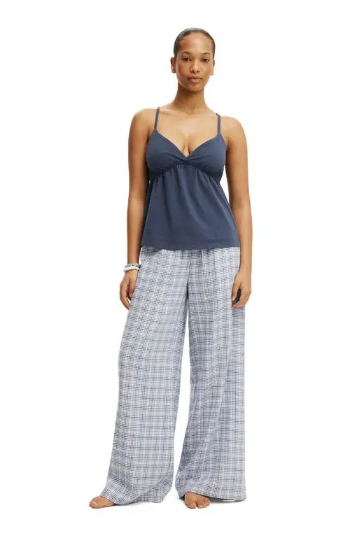 Cotton:on Dreamy Soft Triangle Cami - Steely Blue