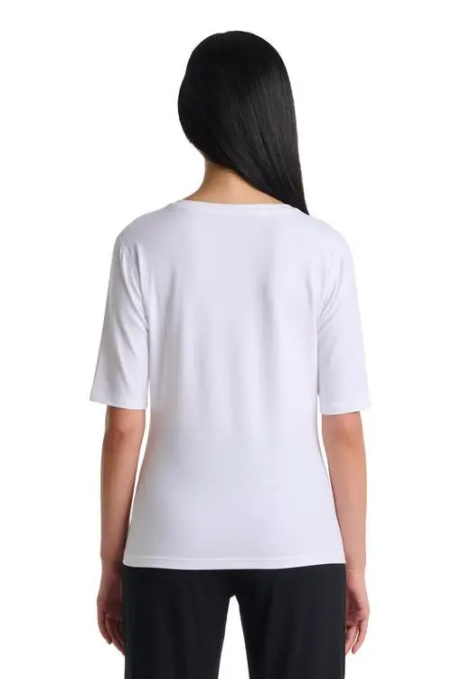 Coolibar Morada Fitted V-neck Short Sleeve T-shirt