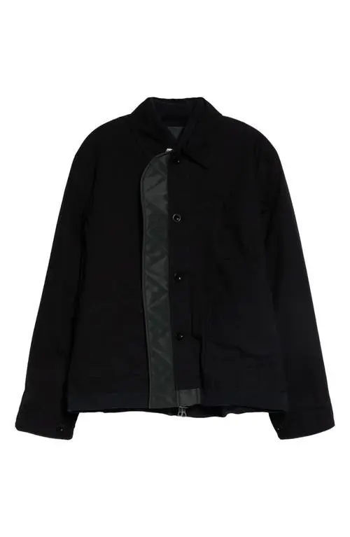 Sacai Reversible Nylon Twill & Ripstop Jacket