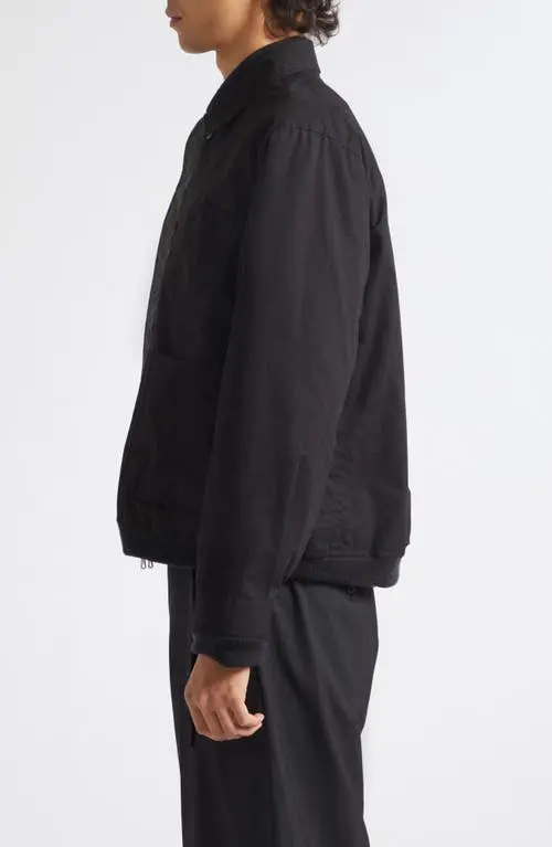 Sacai Reversible Nylon Twill & Ripstop Jacket