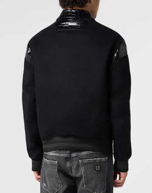 Philipp Plein Coster Jacket With Cocco Inserts