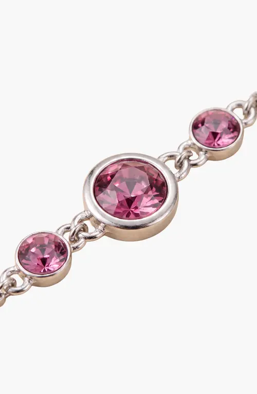 MODENAIRE Crystal Glitter Bangle - Fuchsia