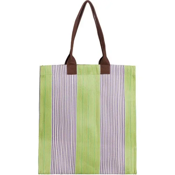 BRITISH COLOUR STANDARD Woven Market Shopper - Doge/pearl/grass