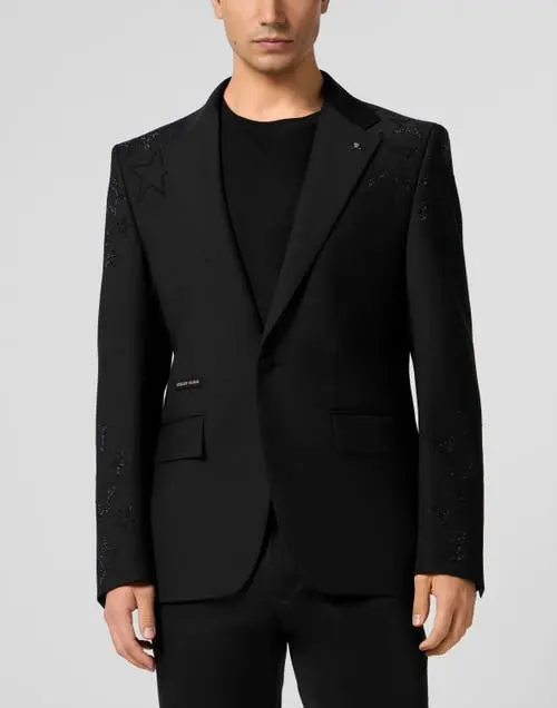 Philipp Plein Blazer Gigolo Fit Stars Stones