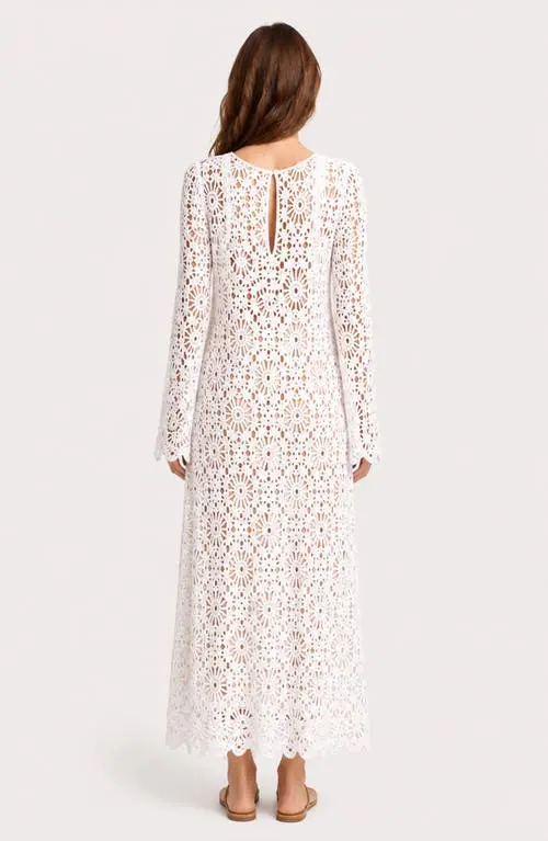 Calypso St. Barth Beatriz Crochet Maxi Dress