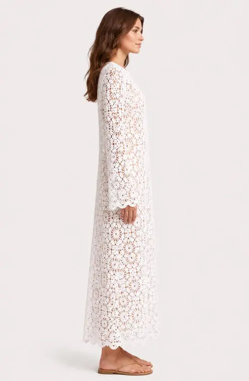 Calypso St. Barth Beatriz Crochet Maxi Dress