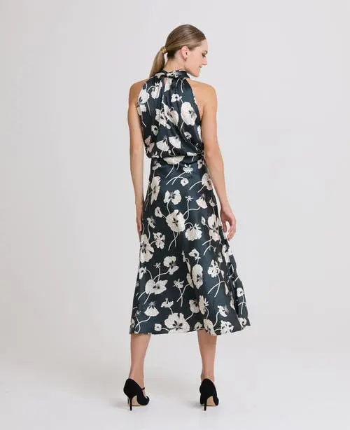 REALLY WILD CLOTHING Poppy Liberty Satin Silk Slip Skirt