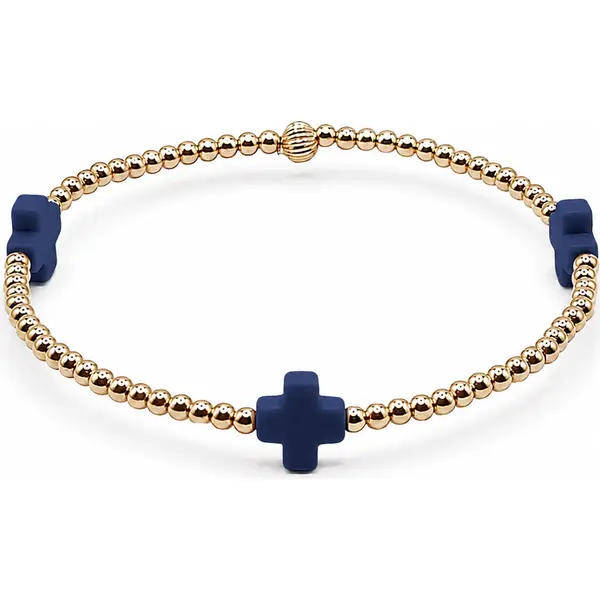 BOWOOD LANE Halo Cross Bracelet