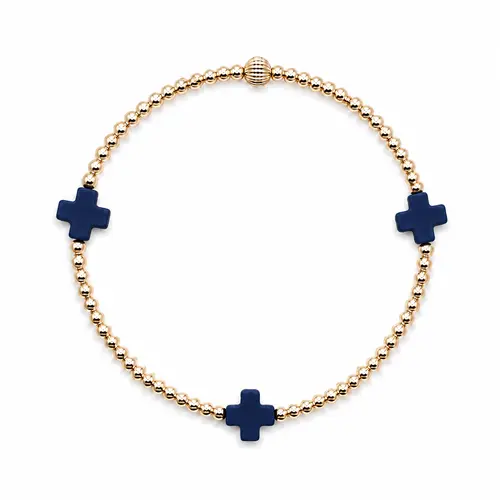 BOWOOD LANE Halo Cross Bracelet