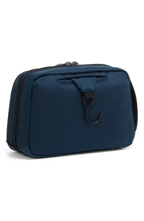 Tumi Travel Kit In Ballistic Nylon With Leather Accents