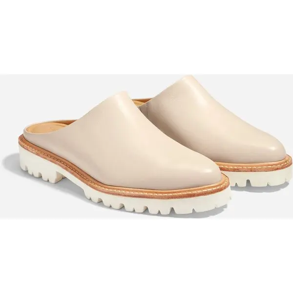 Nisolo Emilee Lug Mule - Bone
