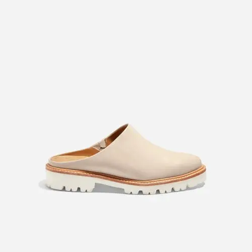 Nisolo Emilee Lug Mule - Bone