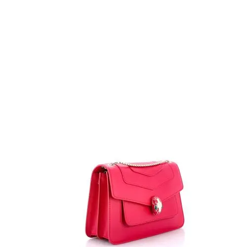 BVLGARI Serpenti Forever Shoulder Bag Leather