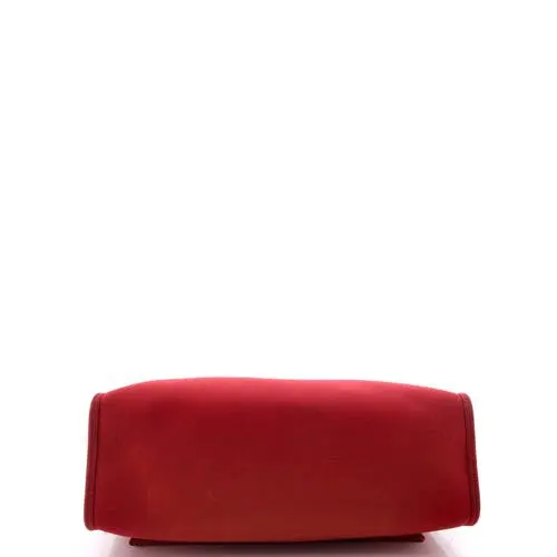 Hermès Herbag Zip Leather And Toile 31