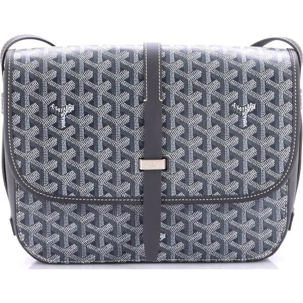 Goyard Belvedere Ii Messenger Bag Coated Canvas Mm