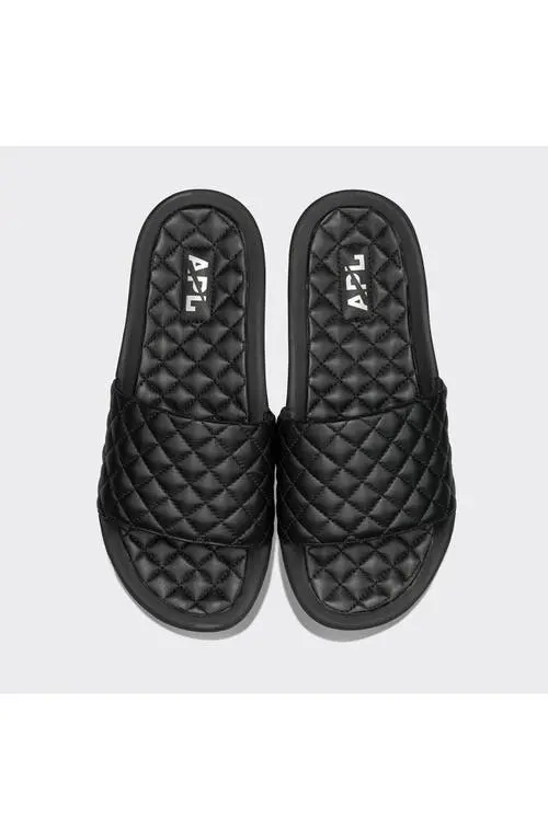Apl Lusso Quilted Nappa Leather Slides