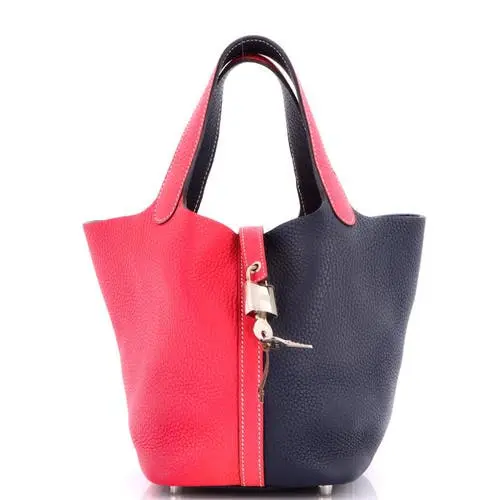 Hermès Casaque Picotin Lock Bag Clemence Pm