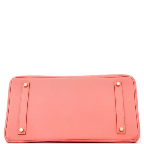 Hermès Birkin Handbag Pink Epsom With Gold Hardware 35