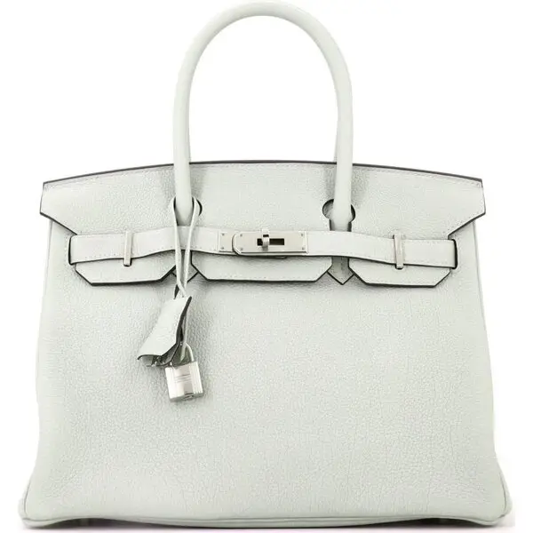 Hermès Birkin Handbag Togo With Palladium Hardware 30 - Grey