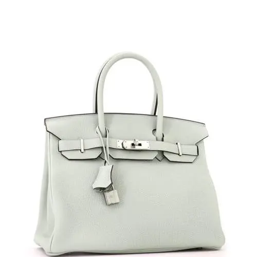 Hermès Birkin Handbag Togo With Palladium Hardware 30 - Grey
