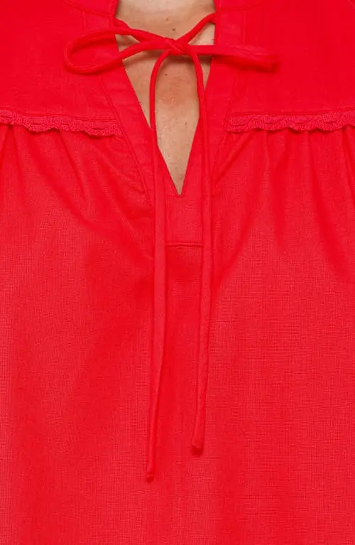 PETAL & PUP Kylie Flutter Sleeve Top