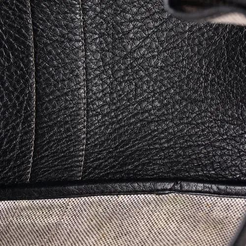 Hermès Garden Party Tote Toile And Leather 36 - Black