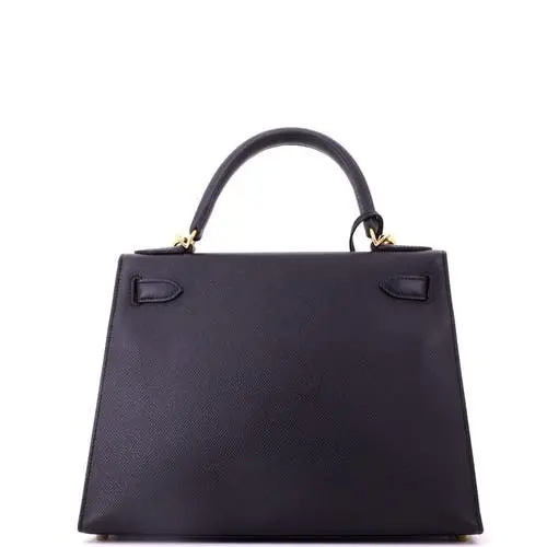 Hermès Kelly Handbag Epsom With Gold Hardware 28 - Black