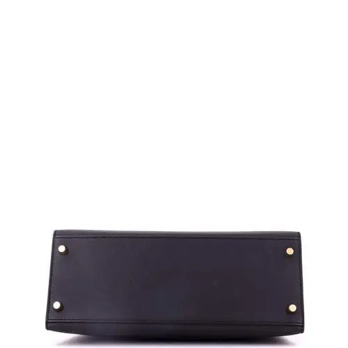 Hermès Kelly Handbag Epsom With Gold Hardware 28 - Black