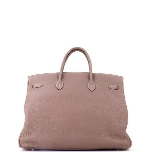 Hermès Birkin Handbag Togo With Palladium Hardware 40