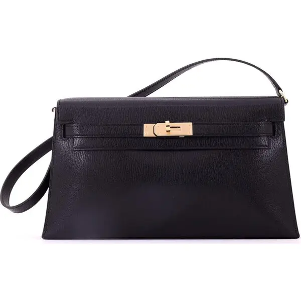 Hermès Kelly Elan Shoulder Bag Chevre Chamkila