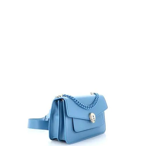 BVLGARI Serpenti Forever Maxi Chain Crossbody Bag Leather Medium