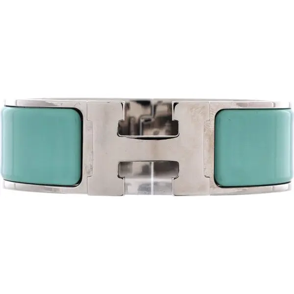 Hermès Clic H Bracelet Enamel Wide