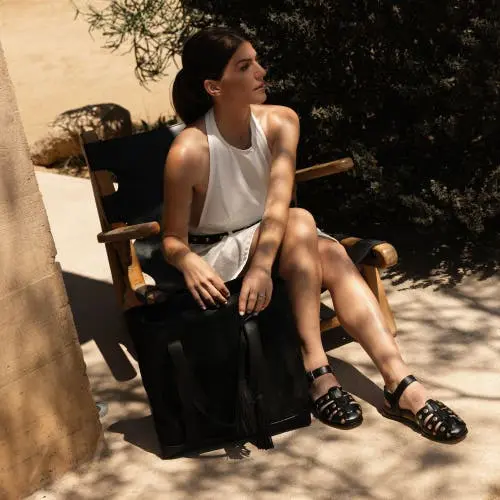 Nisolo Mira Studded Fisherman Sandal