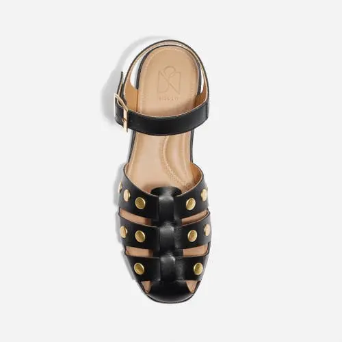 Nisolo Mira Studded Fisherman Sandal