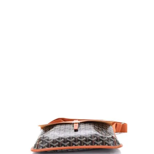 Goyard Coursier Messenger Bag Coated Canvas And Leather