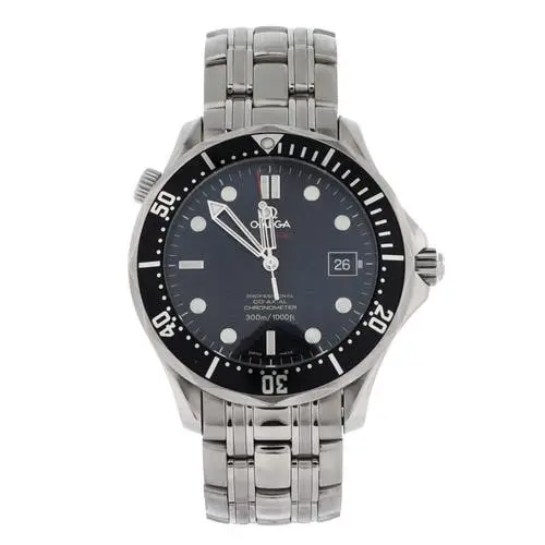OMEGA Seamaster Professional Diver 300m Co-axial Chronometer Automatic Watch Stainless Steel 41 - Metallic Silver