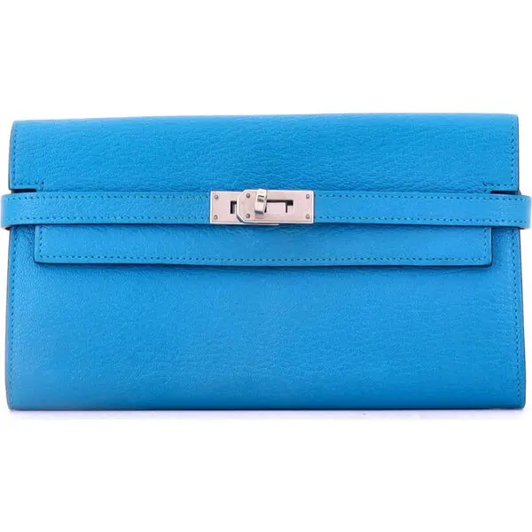 Hermès Kelly Wallet Chevre Mysore Long