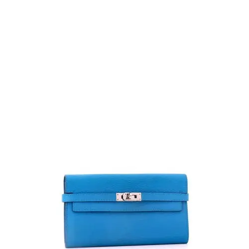 Hermès Kelly Wallet Chevre Mysore Long