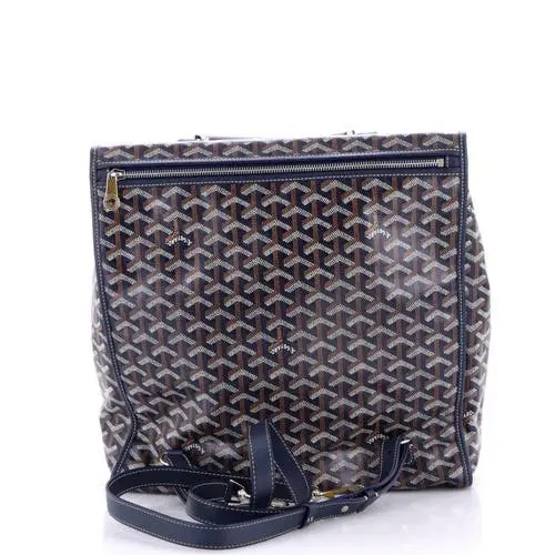 Goyard Saint Leger Briefcase Backpack Coated Canvas