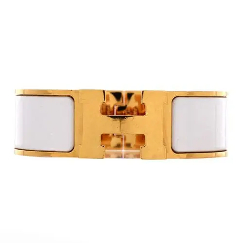 Hermès Clic H Bracelet Enamel Wide