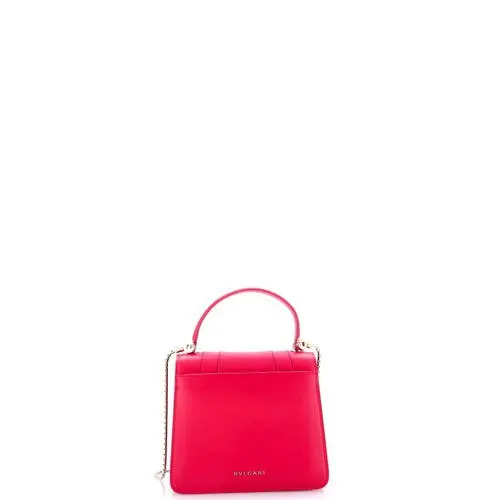 BVLGARI Serpenti Forever Top Handle Bag Leather Small