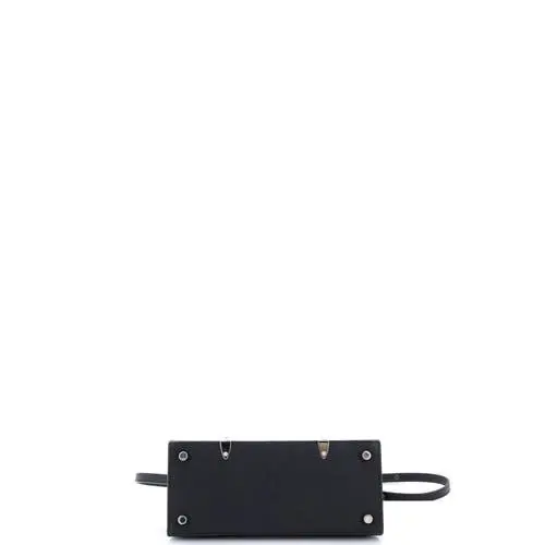 Goyard Structured Saigon Top Handle Bag Coated Canvas With Leather Mini