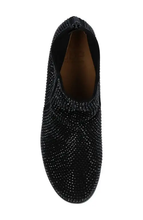 L'AMOUR DES PIEDS Hadirat Leather Bootie - Black