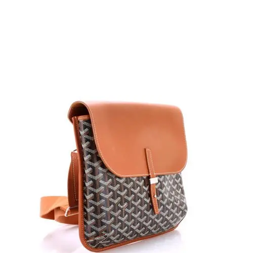 Goyard Coursier Messenger Bag Coated Canvas And Leather